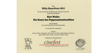 Kurt-Weiler-DVD preisverdächtig « DIAF